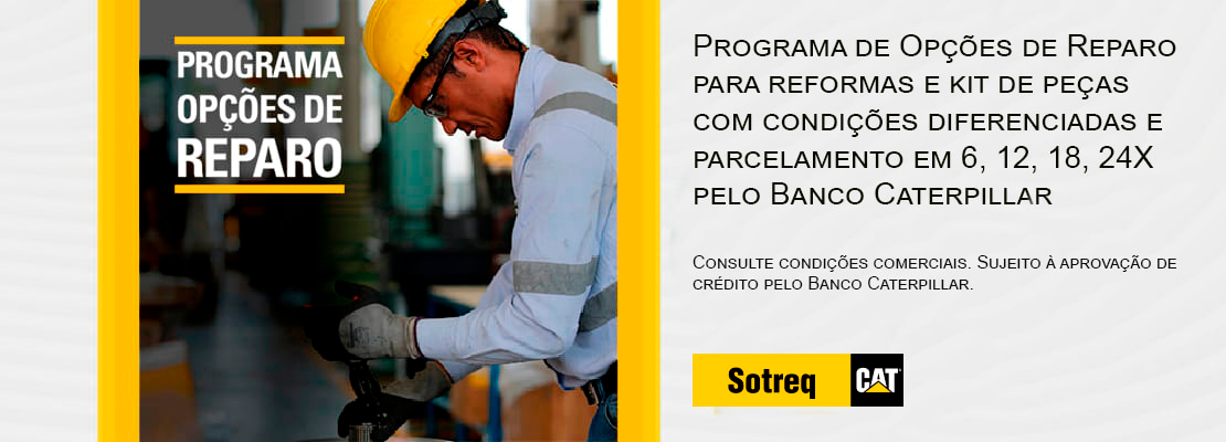 Encontre Equipamentos e Peças Cat Online | Sotreq Revendedora Oficial